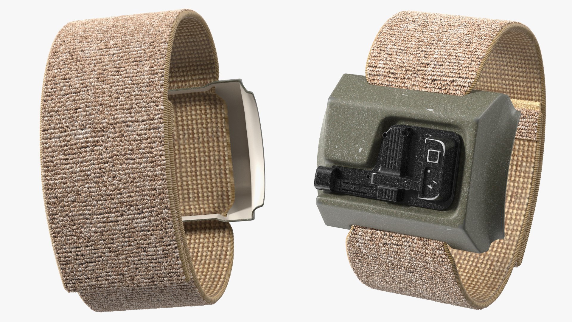 3D Star Wars Rebel Wrist Communicator Fastened - TurboSquid 2102926