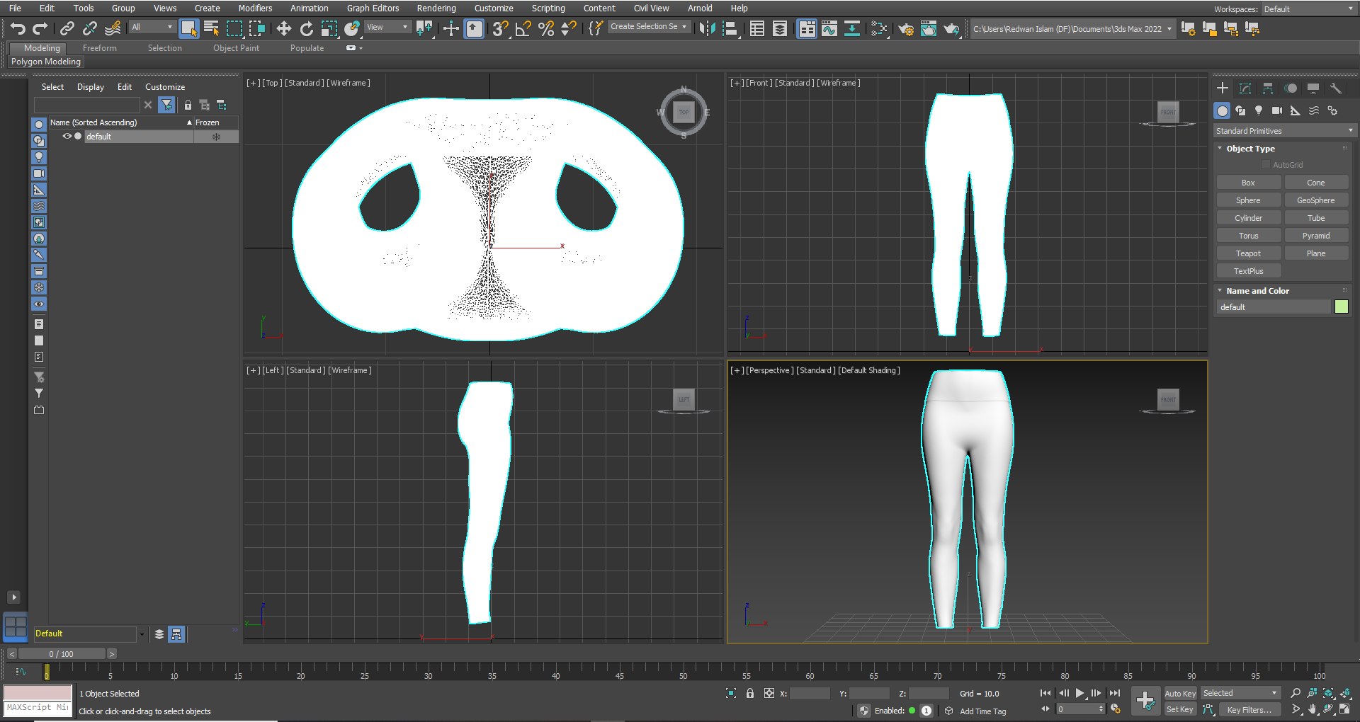 3D Women High Waisted Leggings Design model - TurboSquid 1927538