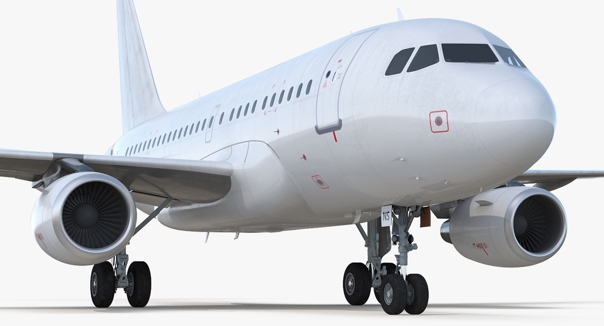 Airbus A318 Generic Rigged 3D Model - TurboSquid 1229304