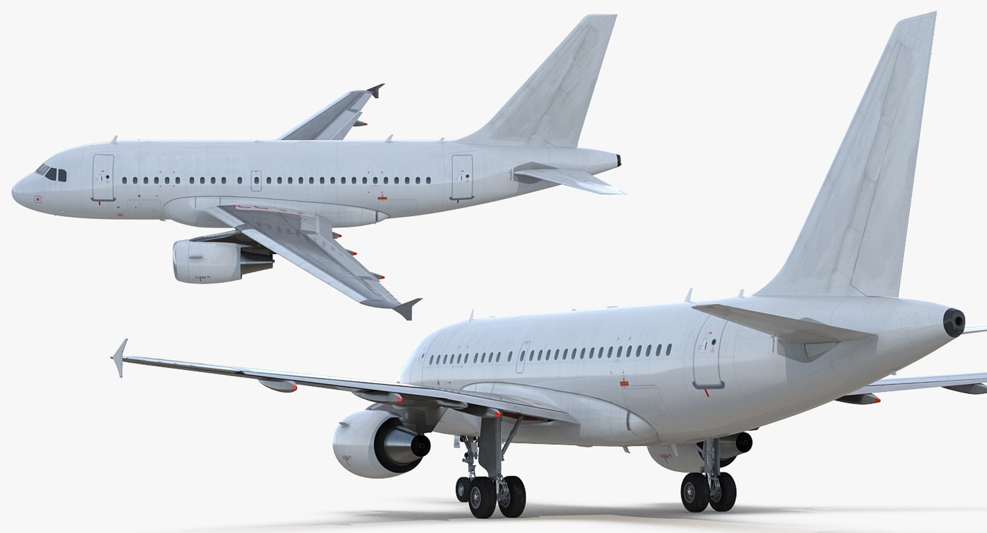 Airbus A318 Generic Rigged 3D Model - TurboSquid 1229304