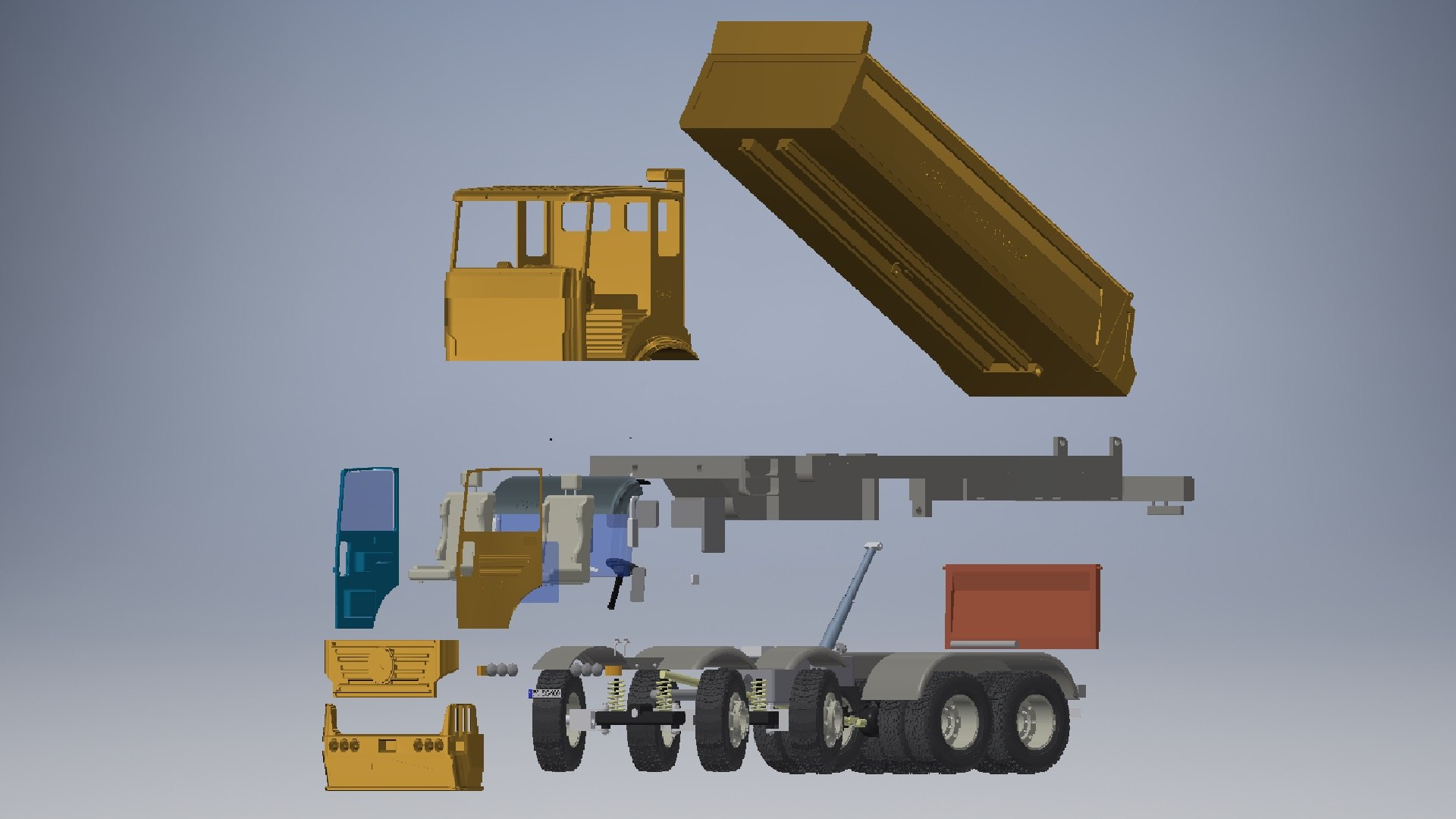 Transfer Dump Truck 3d Model Model - TurboSquid 2229456