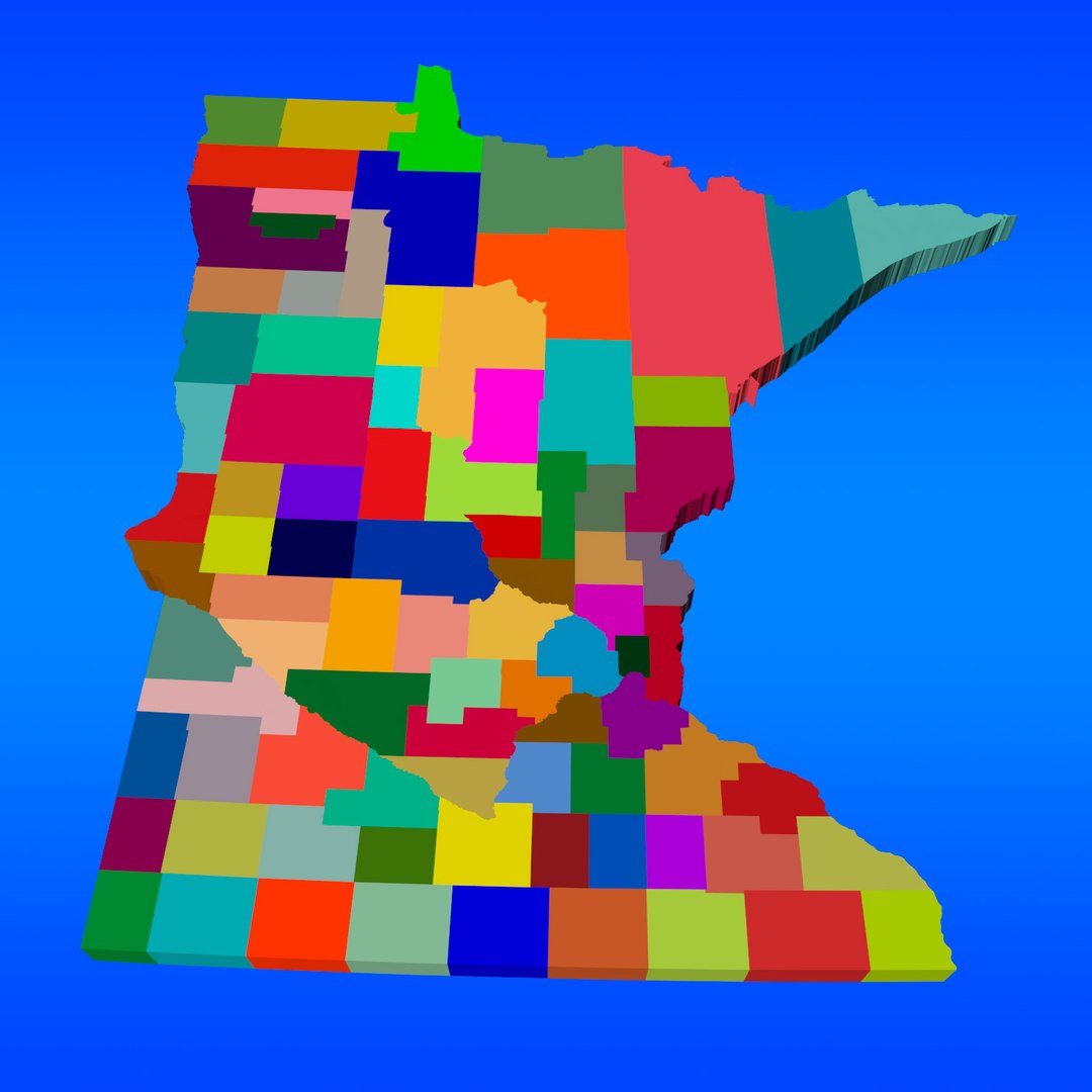 counties minnesota 3d 3ds