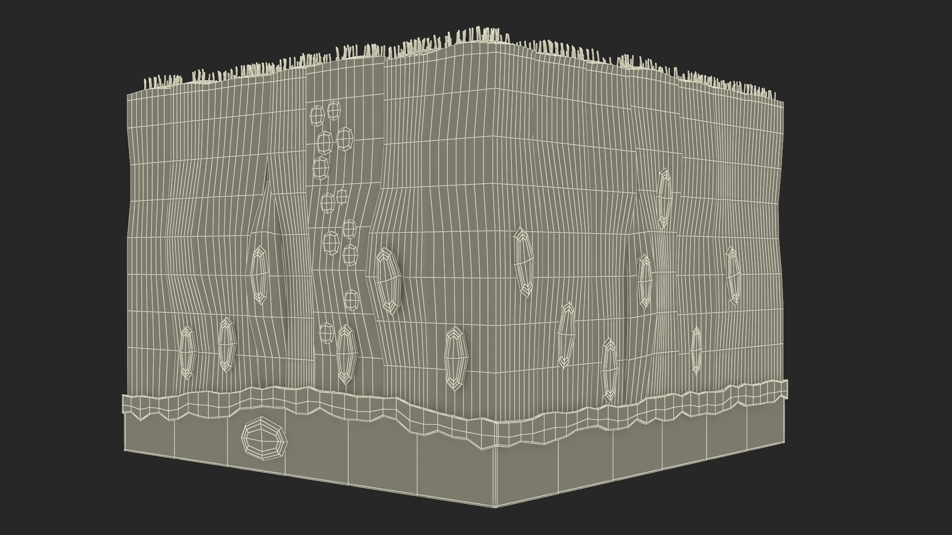 3D Model Ciliated Epithelium For 3D Print - TurboSquid 2344643