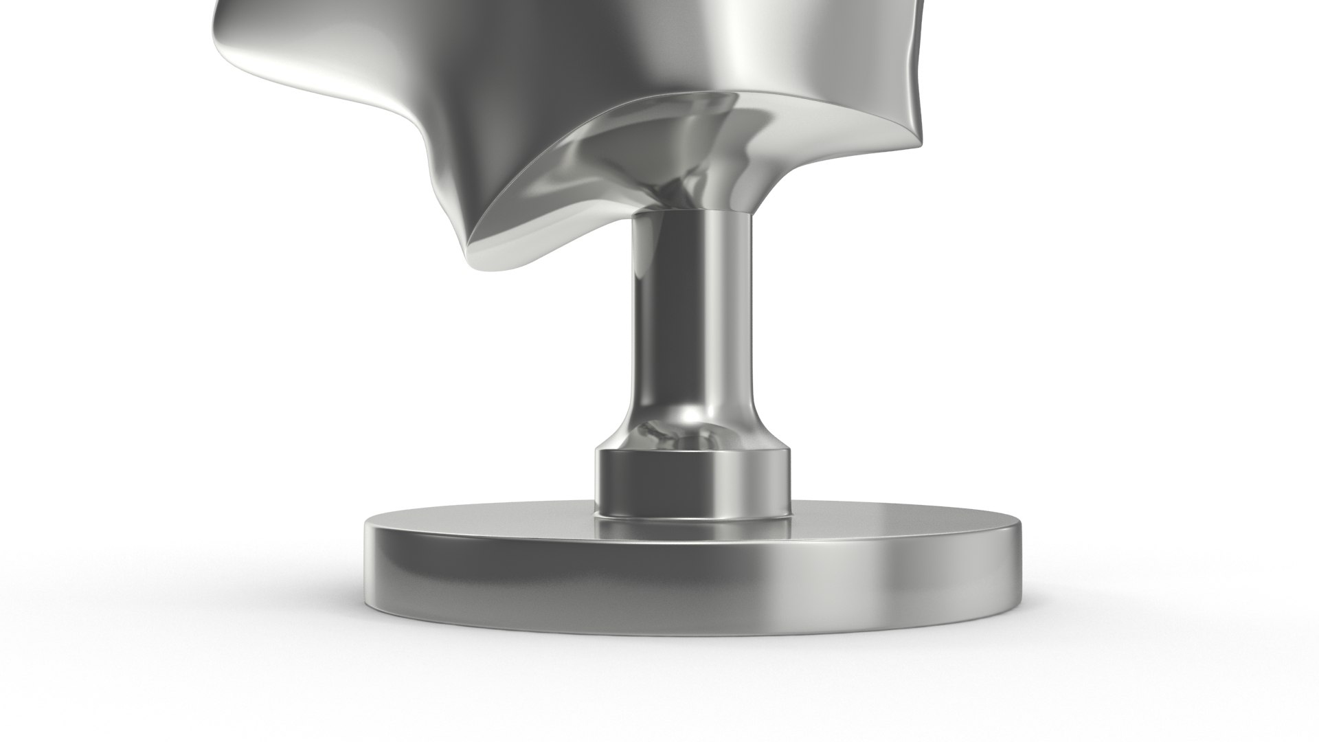 3D silver head statue model - TurboSquid 1566939