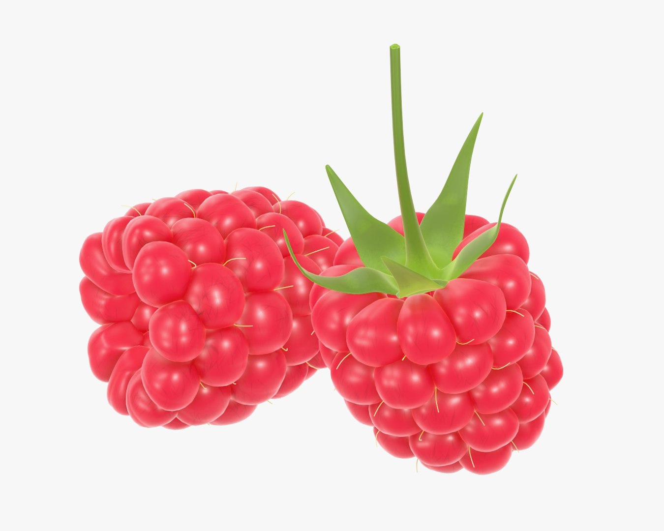 Raspberries model - TurboSquid 1389056