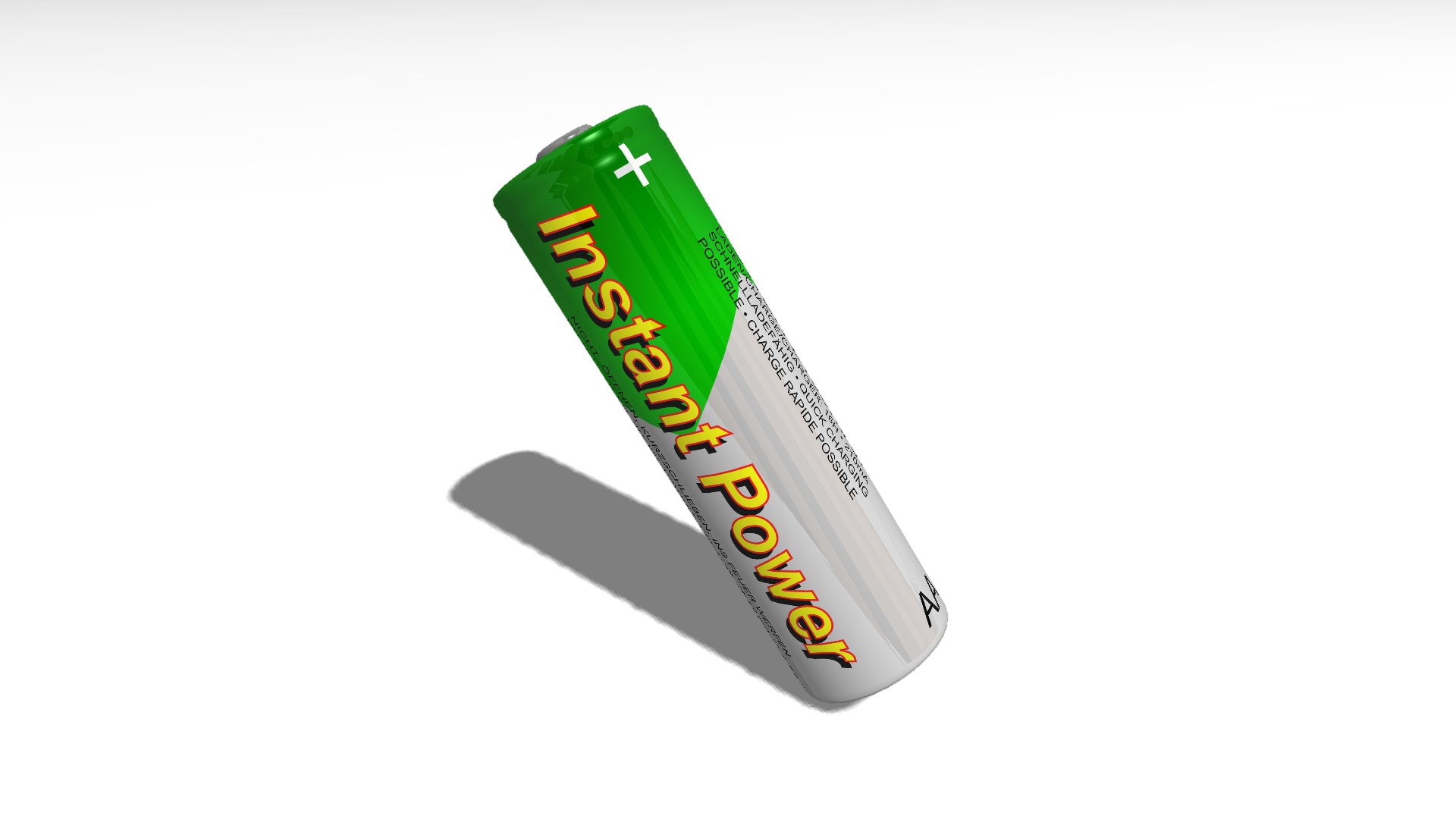 Battery AA Type 3D Model - TurboSquid 1995114