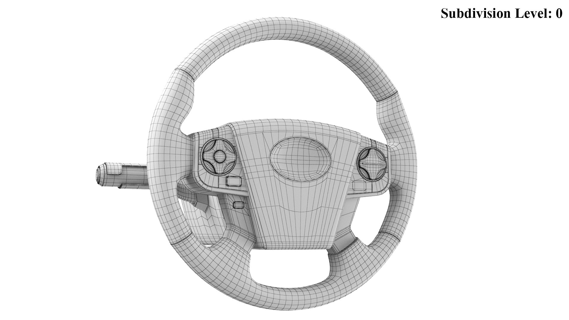 3D Steering Wheel Model - TurboSquid 1773436