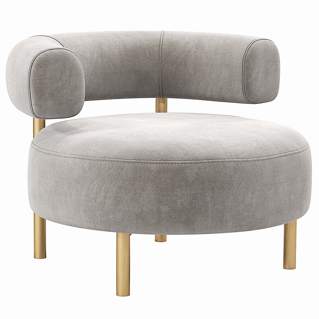 3D Eichholtz Thompson Chair - TurboSquid 2041150