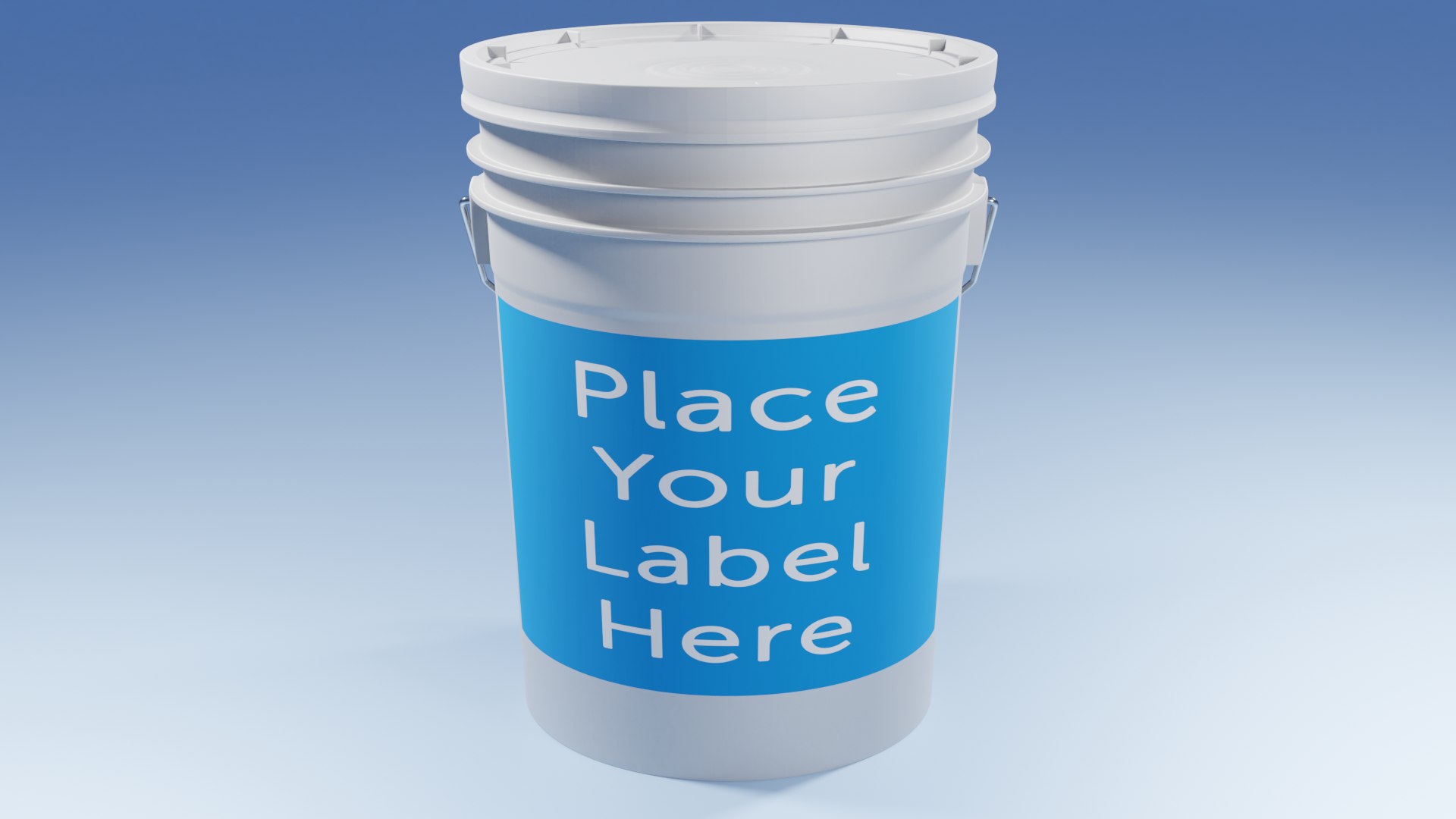 Industrial Pail 20kg 3D Model - TurboSquid 1777924