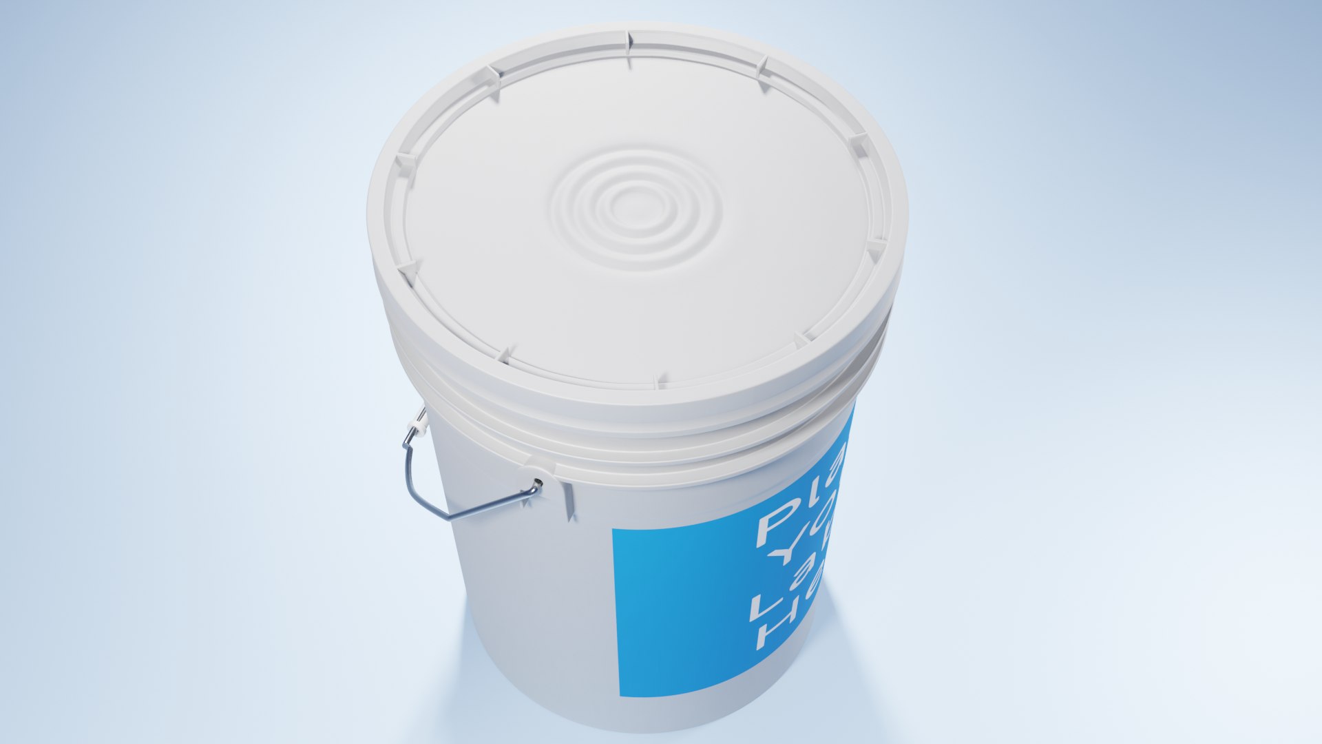 Industrial Pail 20kg 3D Model - TurboSquid 1777924