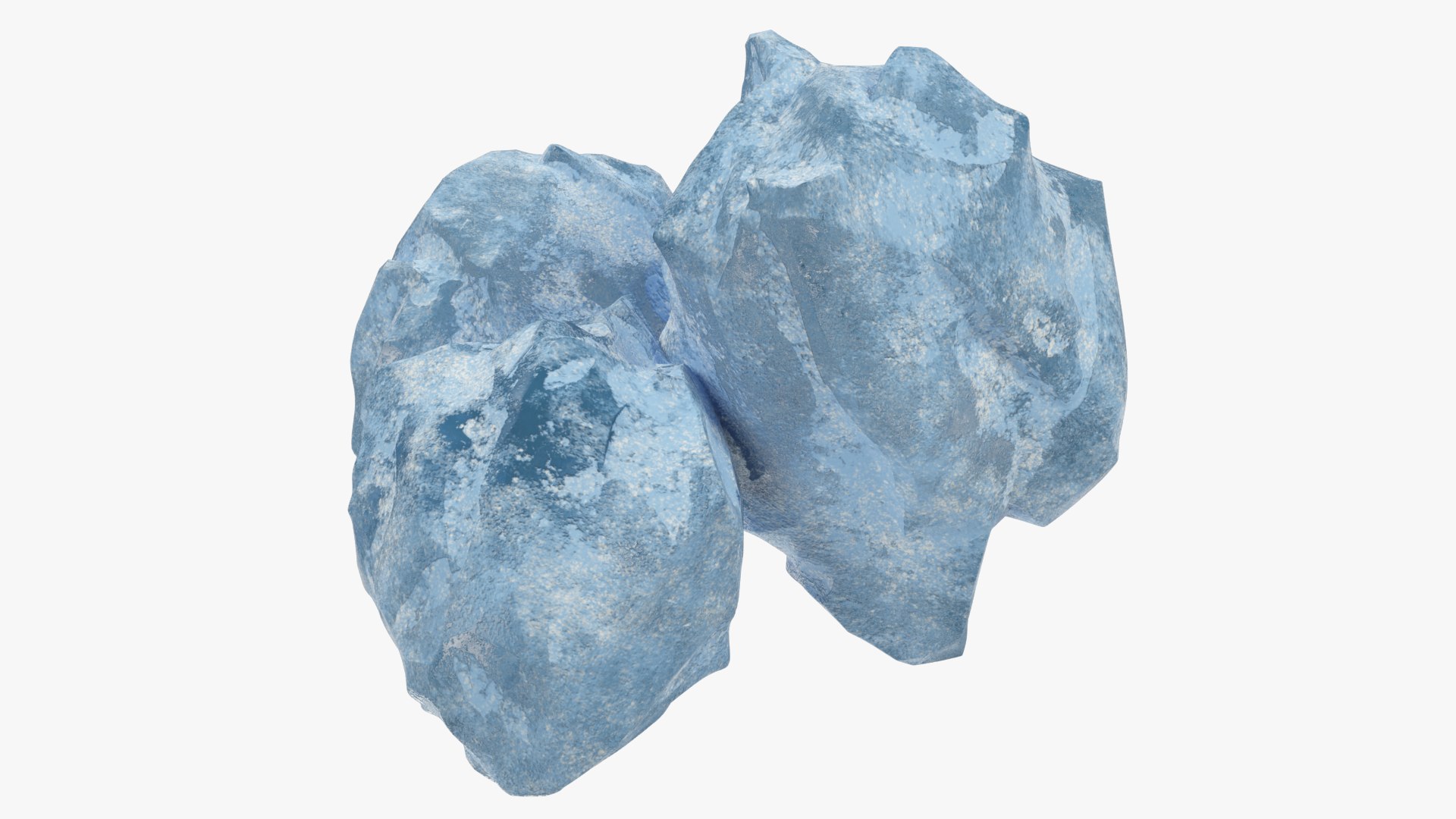 Ice boulders 3D model - TurboSquid 1498476