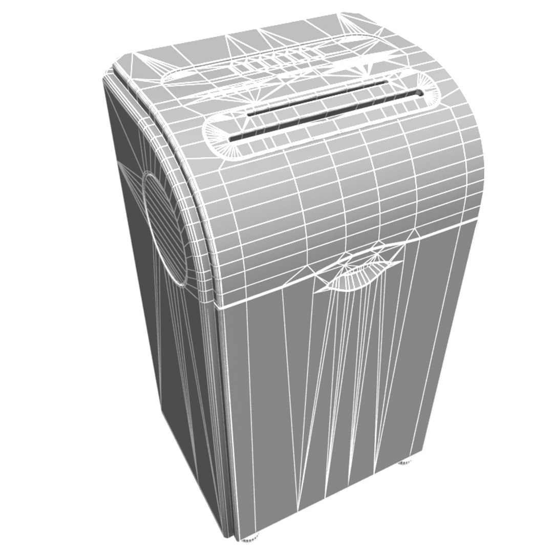 Paper Shredder Alligator 815 3d Model