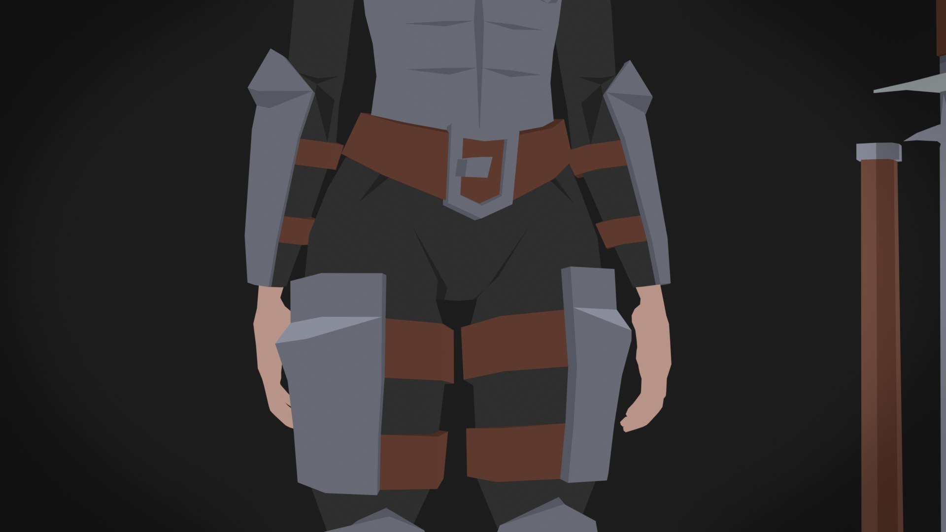 Colorly - Knight Guy - Game Ready - Rigged - Customizable 3D Model ...