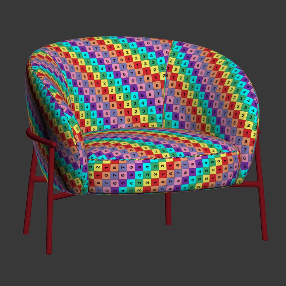 Rimo Lounge Chair Parla 3D Model - TurboSquid 1658936