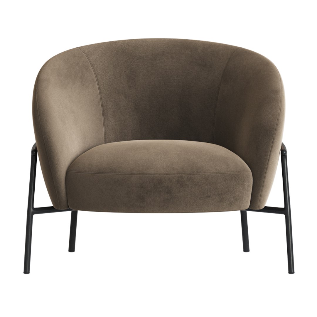 Rimo Lounge Chair Parla 3D Model - TurboSquid 1658936