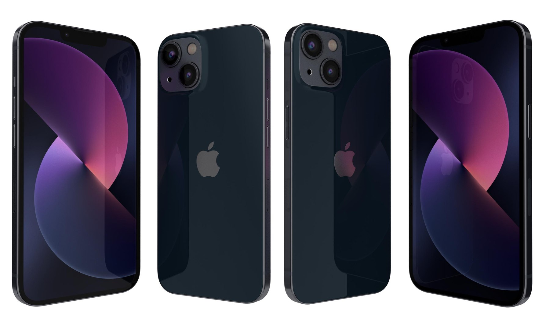 3D model Apple iPhone 13 Mini All Colors - TurboSquid 1796336