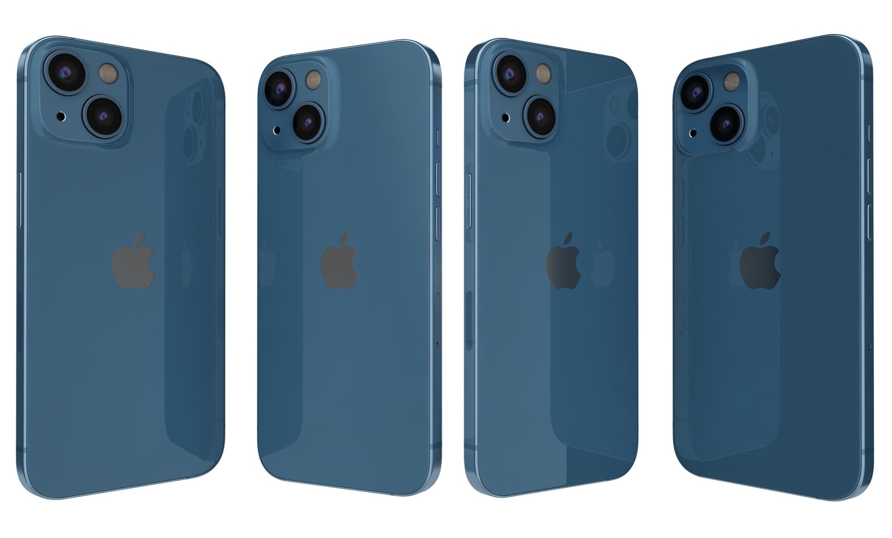 3D model Apple iPhone 13 Mini All Colors - TurboSquid 1796336