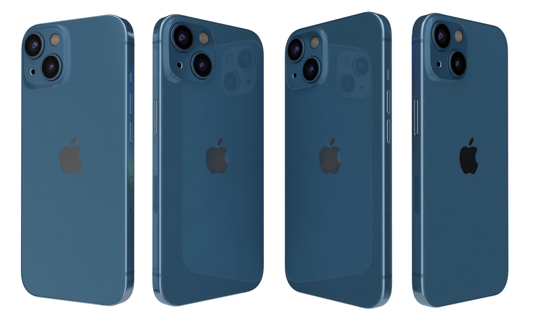 3D model Apple iPhone 13 Mini All Colors - TurboSquid 1796336