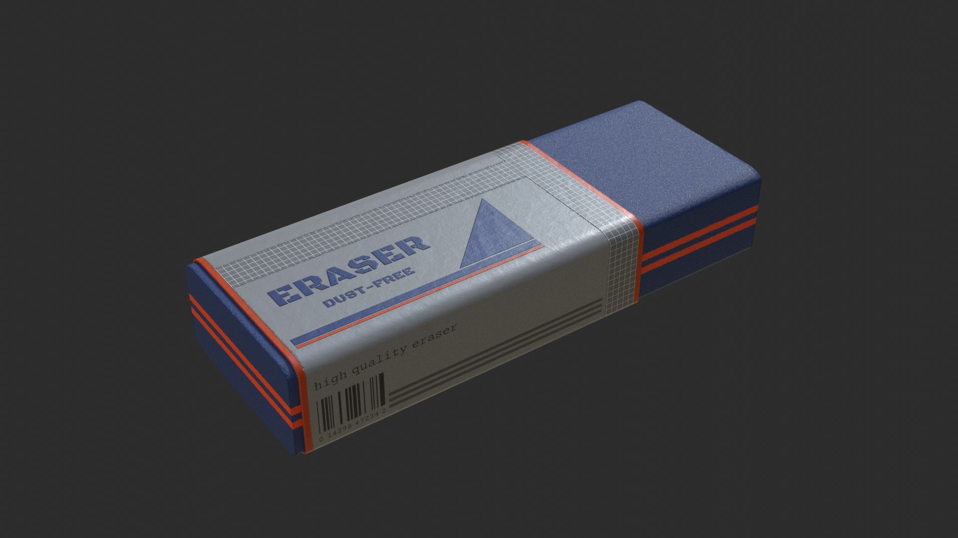 3D Eraser model - TurboSquid 1789053