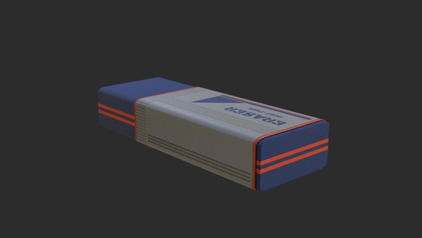 3D Eraser model - TurboSquid 1789053