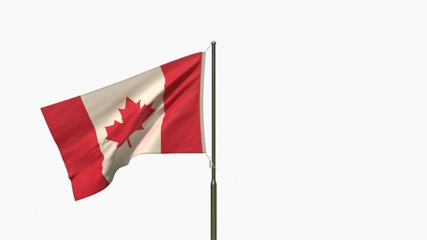 Animated Canada Flag 3D model - TurboSquid 1794249