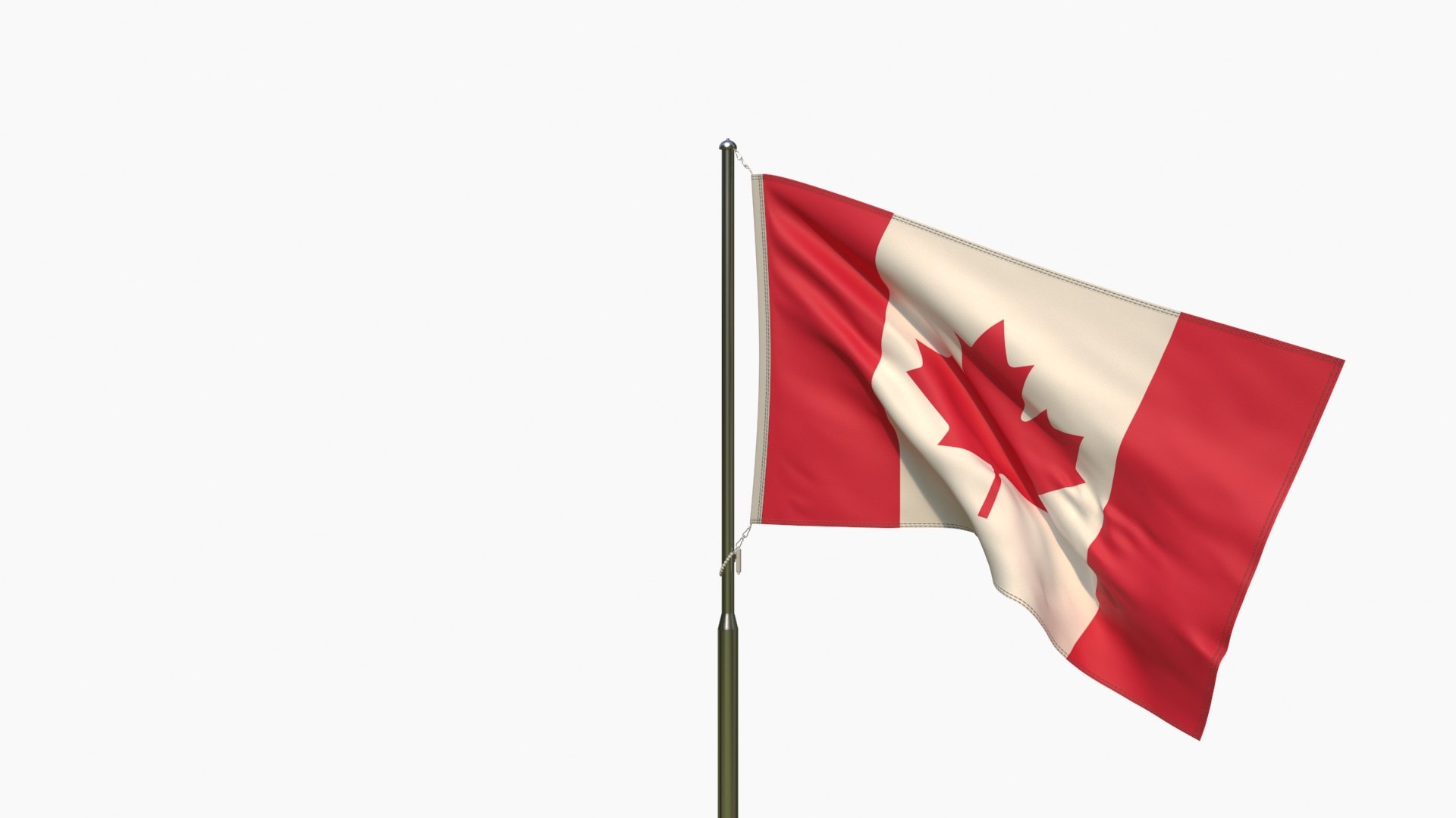 Animated Canada Flag 3D Model - TurboSquid 1794249