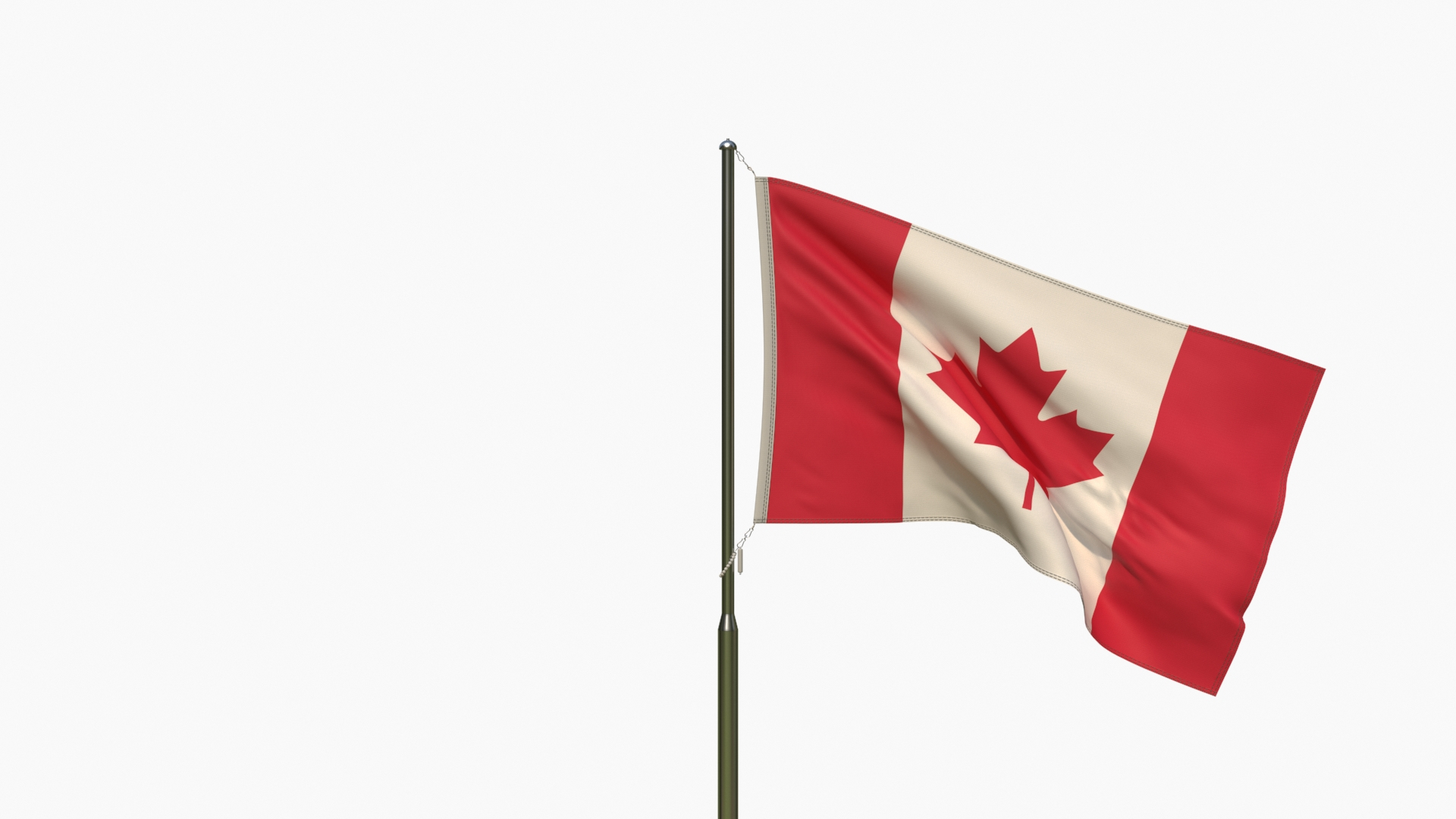 Animated Canada Flag 3D Model - TurboSquid 1794249