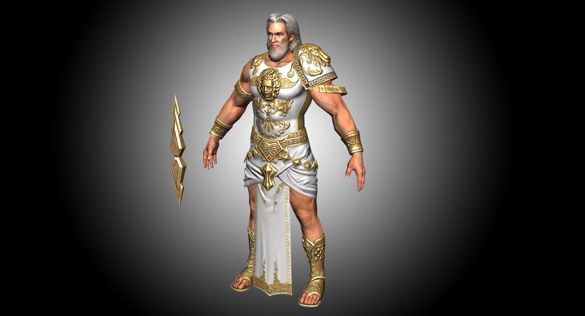 Zeus Character Model - TurboSquid 1190384