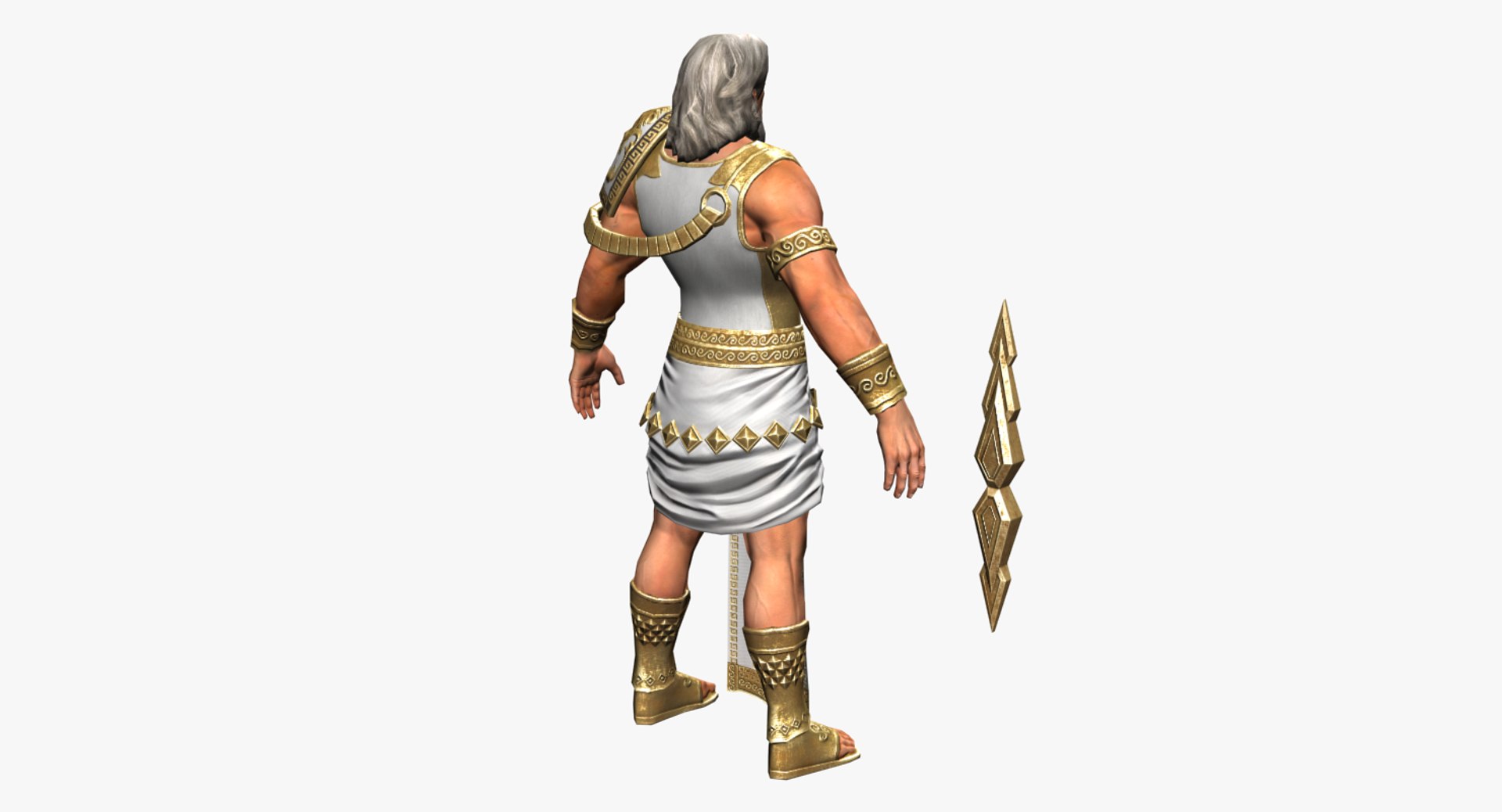 Zeus Character Model - TurboSquid 1190384