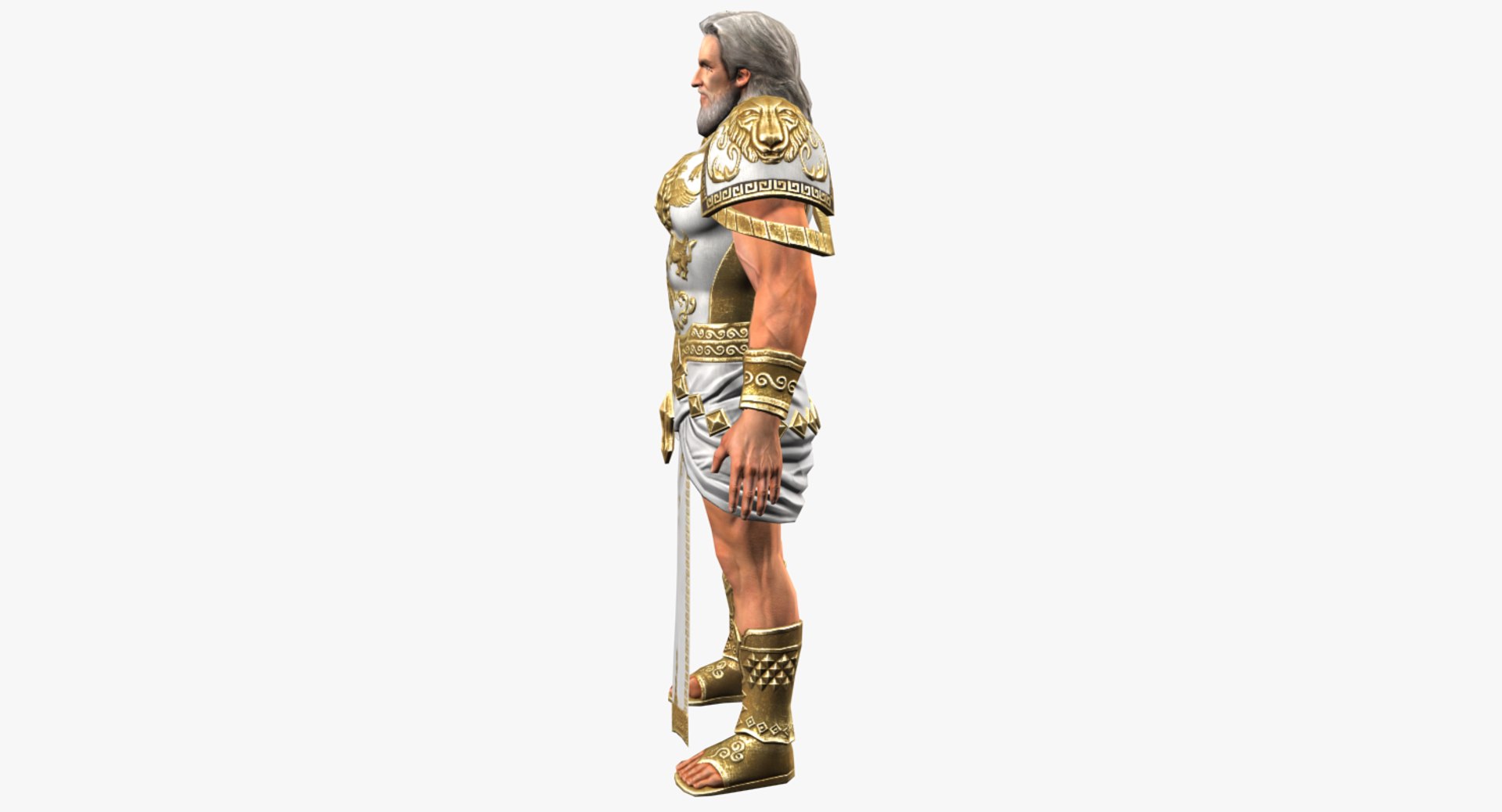 Zeus Character Model - TurboSquid 1190384