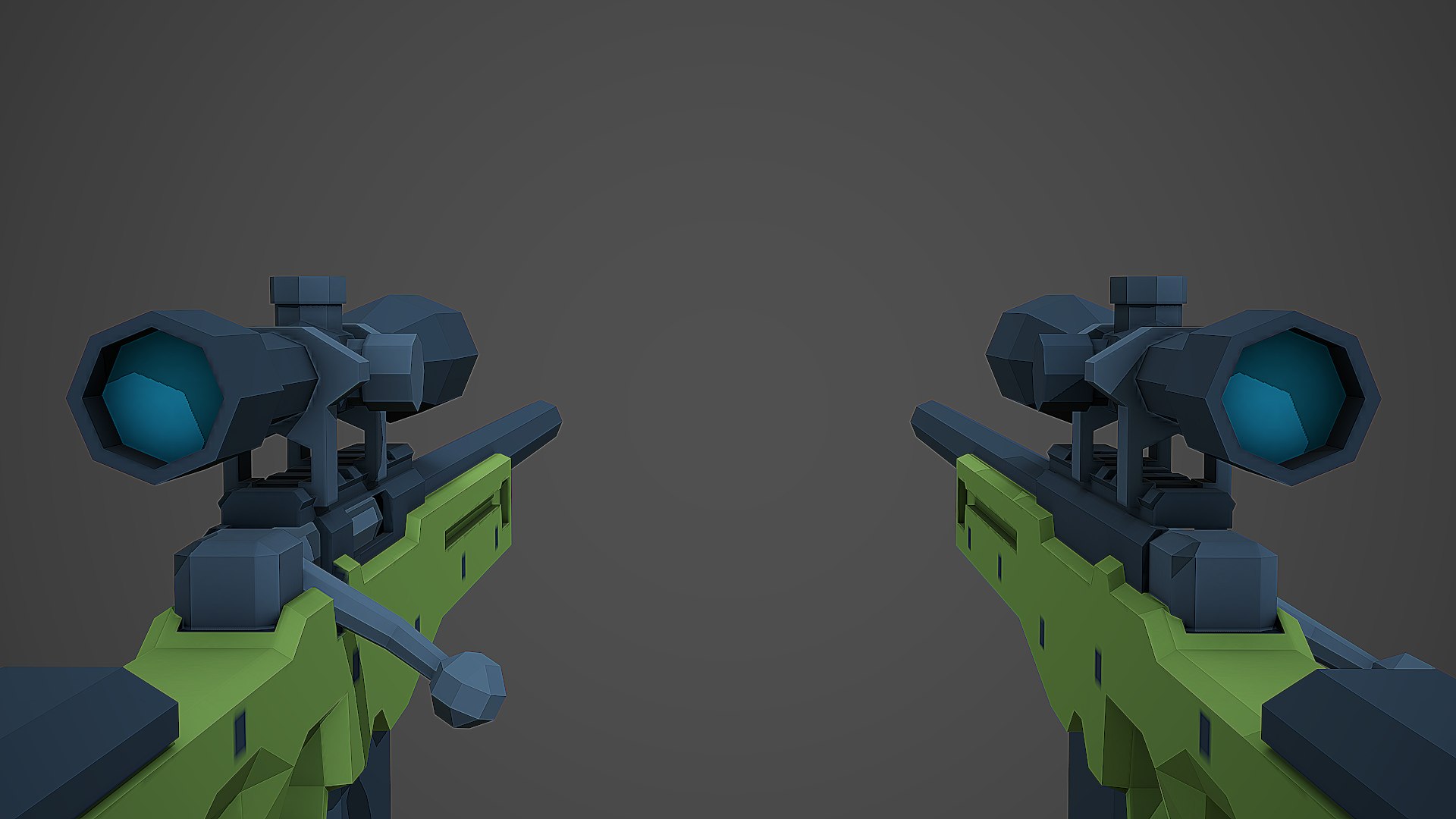 Stylized Awp Sniper Rifle Low Poly Mobile Ready 3d Turbosquid 2050712