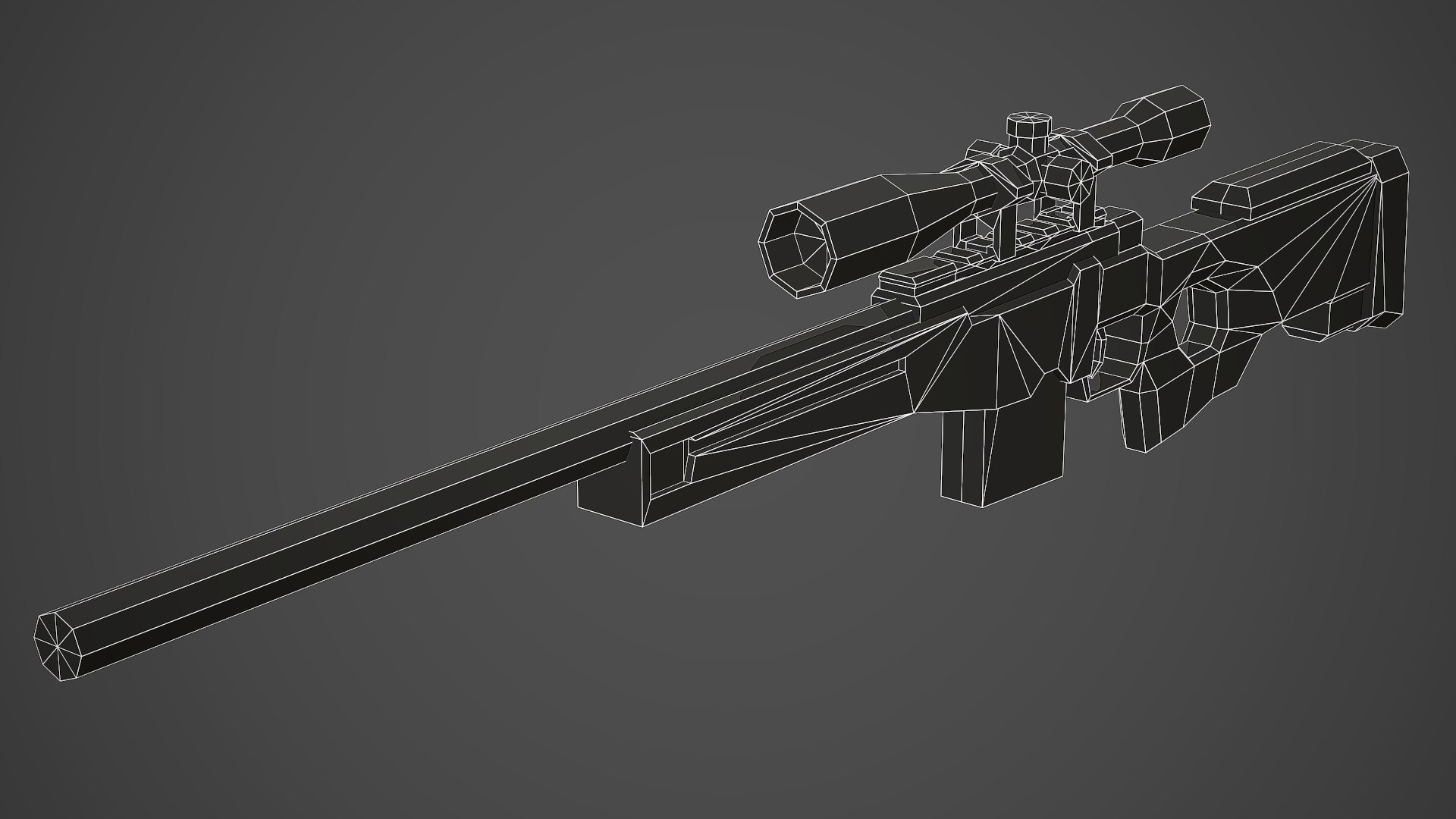 Stylized AWP Sniper Rifle Low Poly Mobile Ready 3D - TurboSquid 2050712