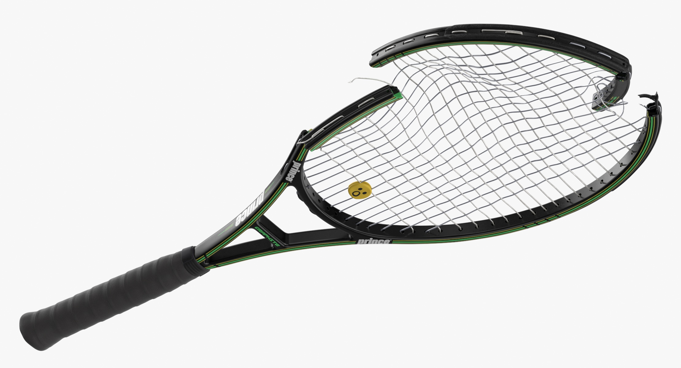 modelo 3d Raqueta de tenis rota - TurboSquid 1562458