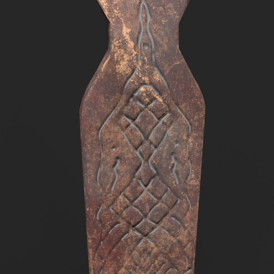 Medieval Carved Spoon 3D model - TurboSquid 1729376