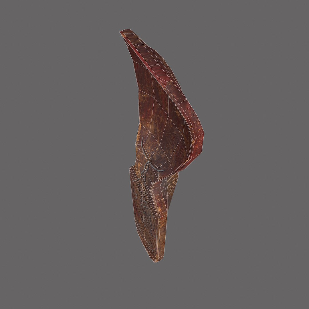 Medieval Carved Spoon 3D model - TurboSquid 1729376