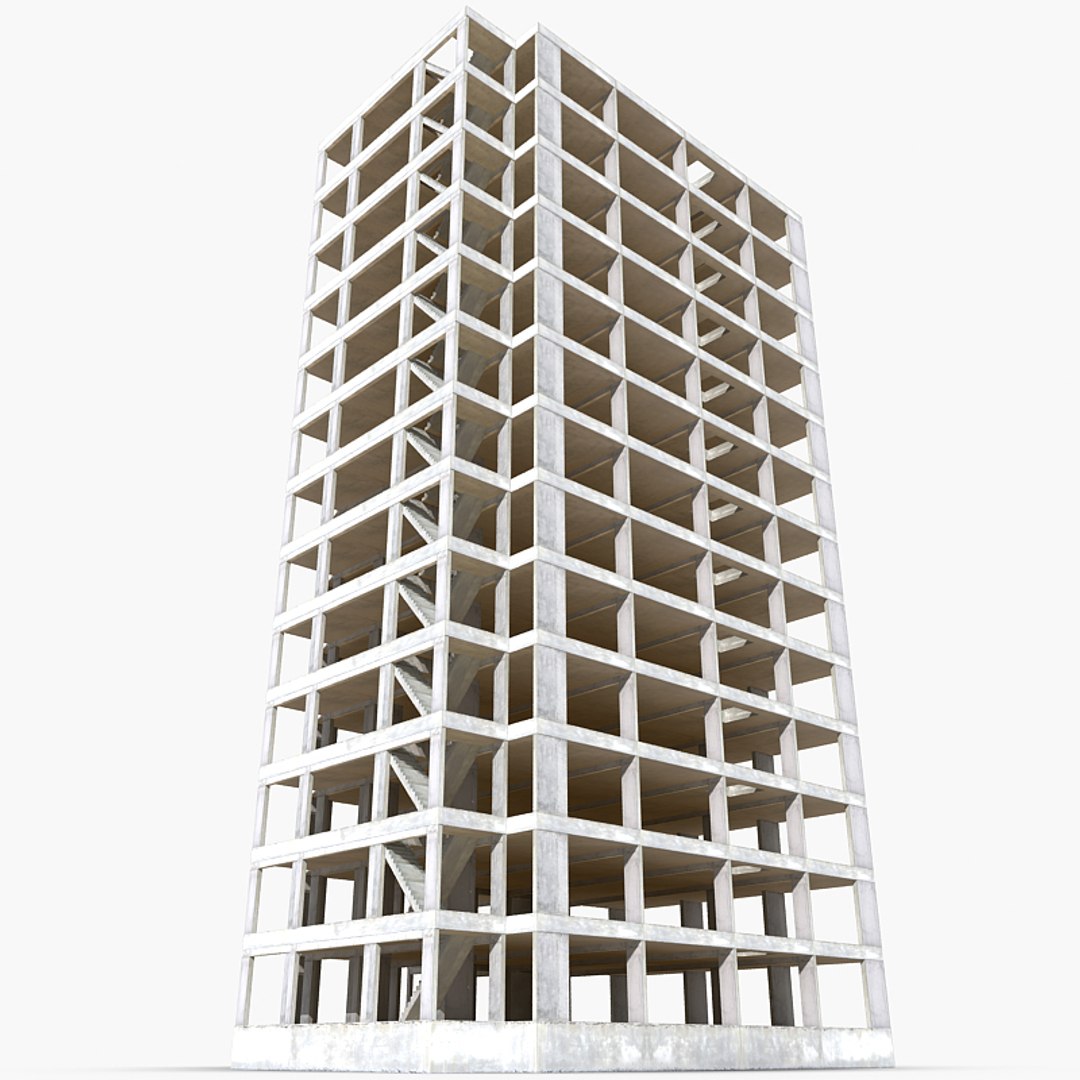 Building Construction 3d Model