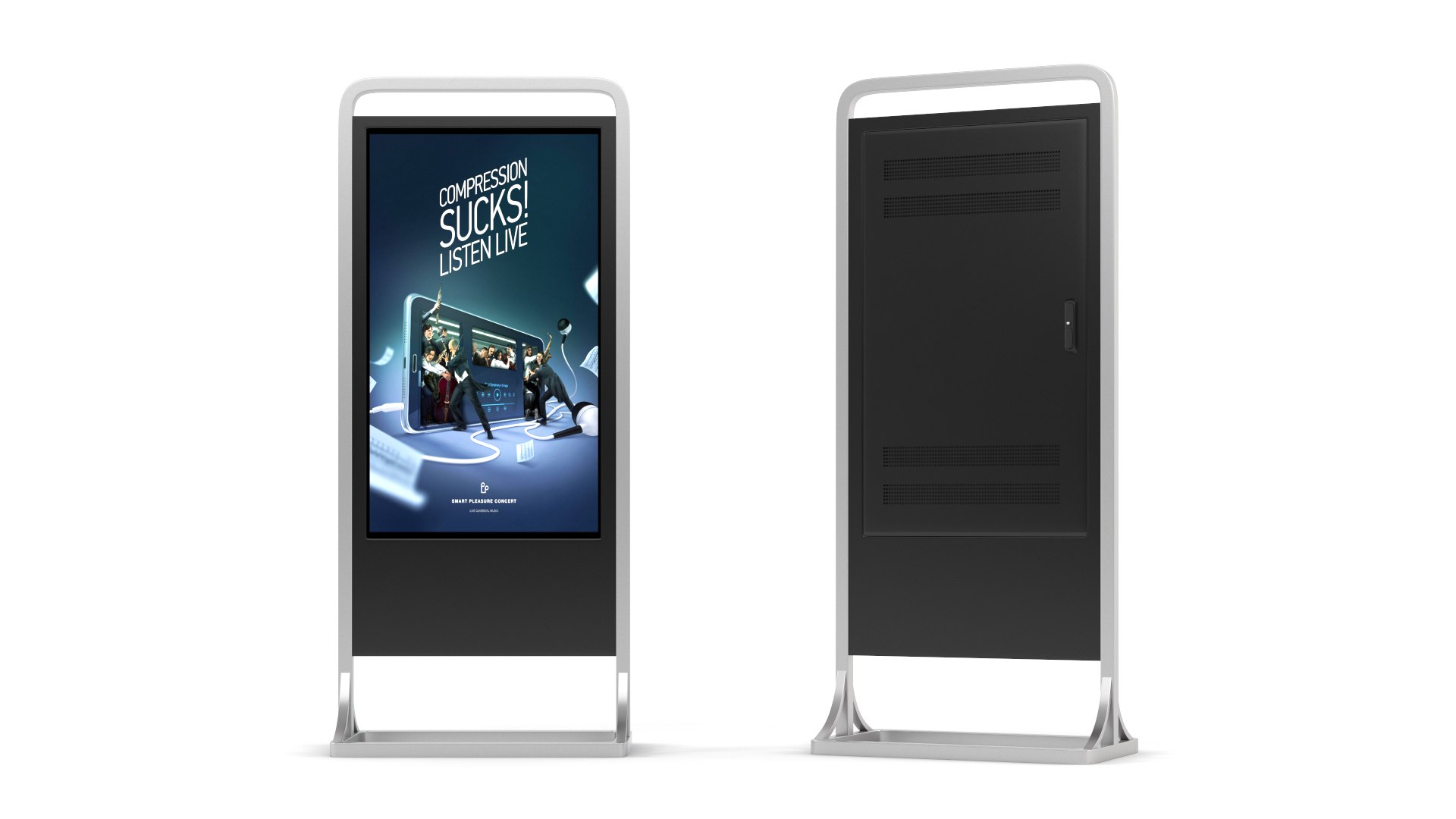 3D Electronic Kiosk - TurboSquid 2228978