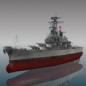 3D USS Missouri Models - Browse & Download Formats - TurboSquid