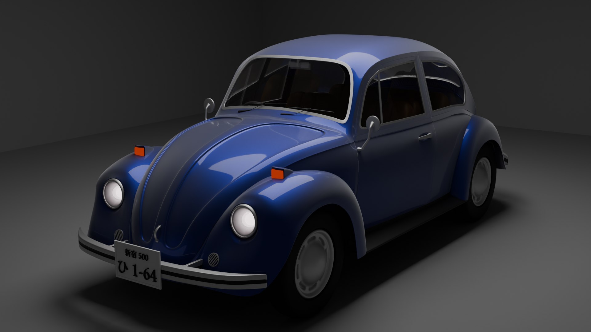 Volkswagen Beetle Model - TurboSquid 2266658