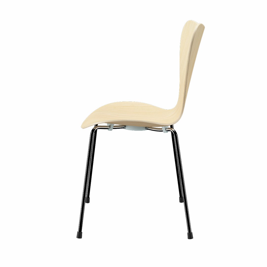 3d Model Of Series 7 Chair 3107
