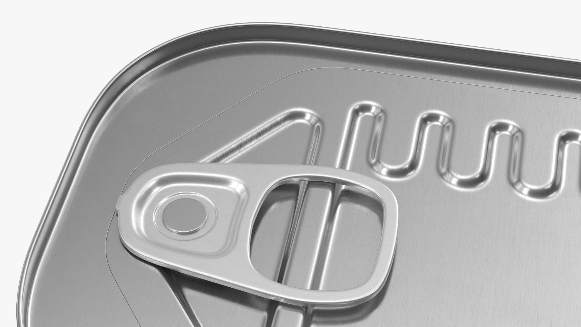 Rectangular Can With Pull Tab Lid 3D Model - TurboSquid 1799507