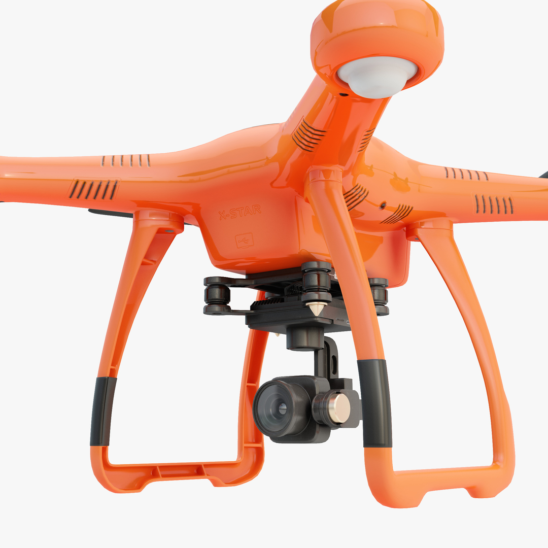 3D autel robotics x-star drone - TurboSquid 1169516