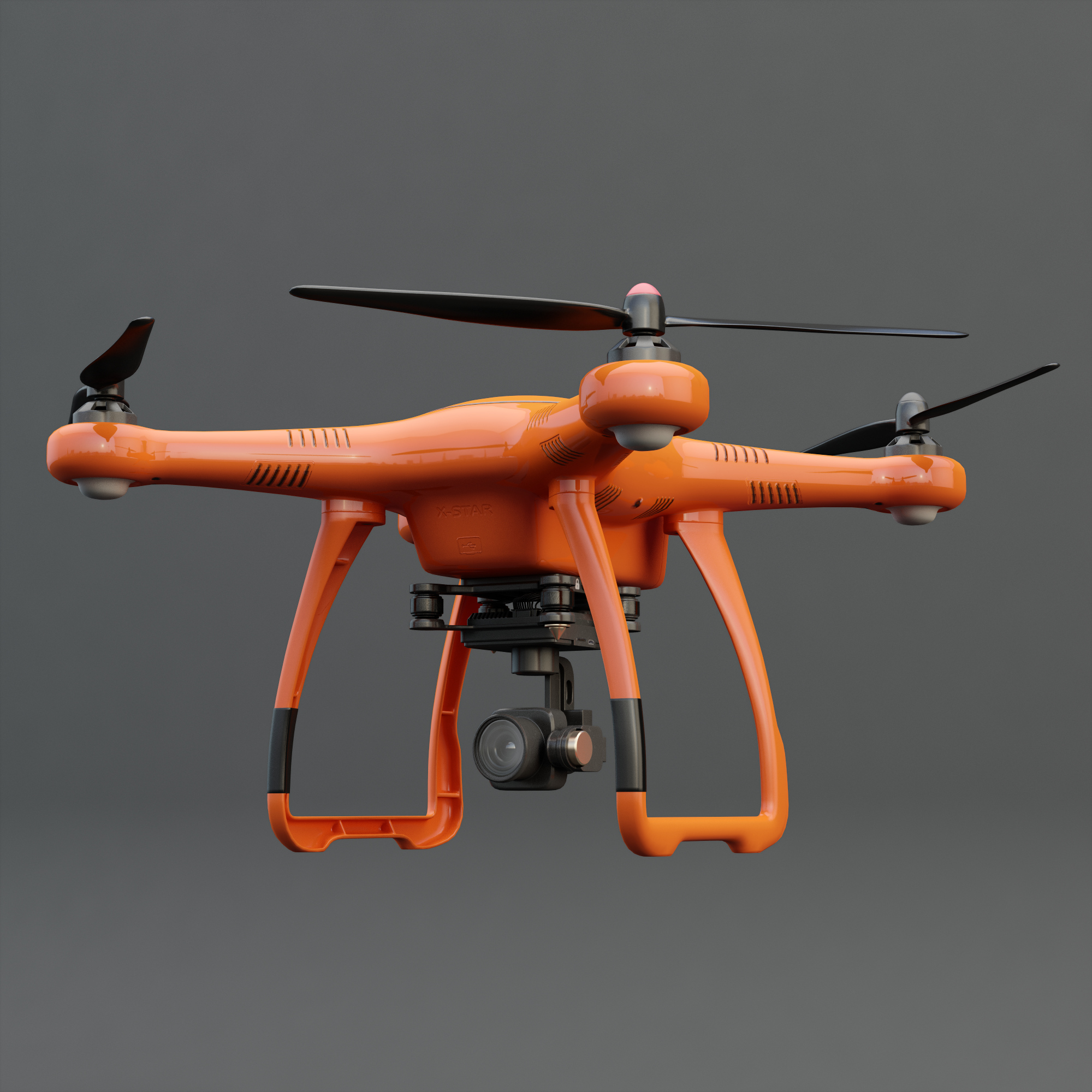 3D autel robotics x-star drone - TurboSquid 1169516