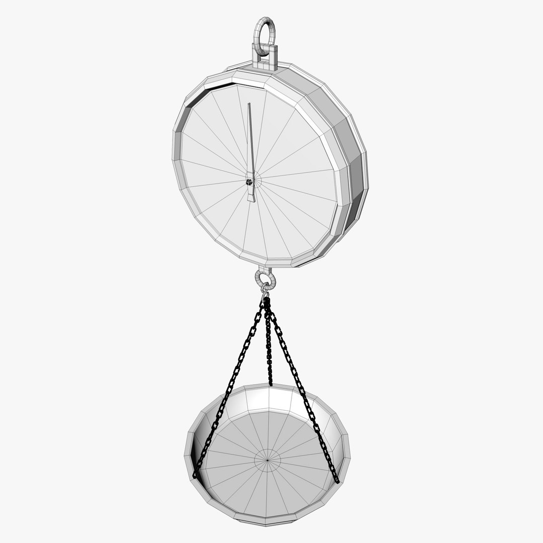 3ds Max Hanging Scale