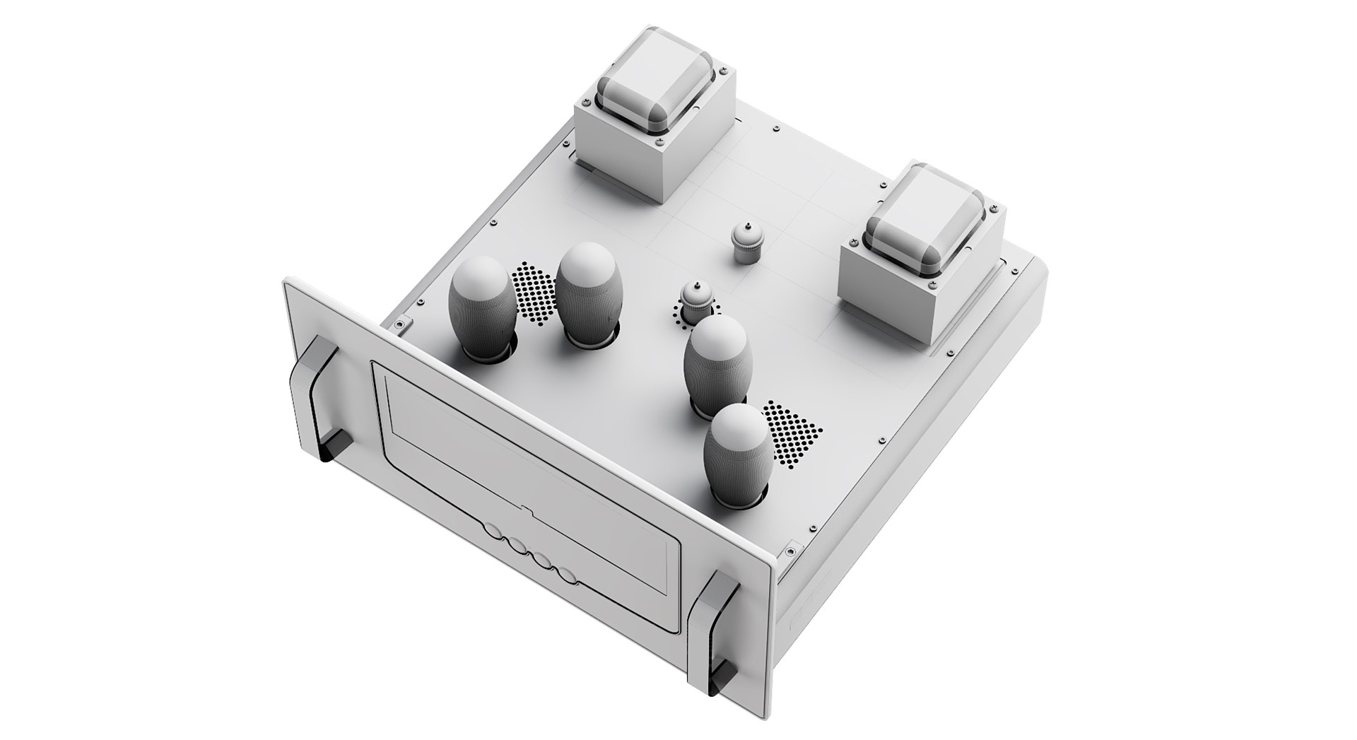Audio Research Amplifier 160M 3D - TurboSquid 2127359