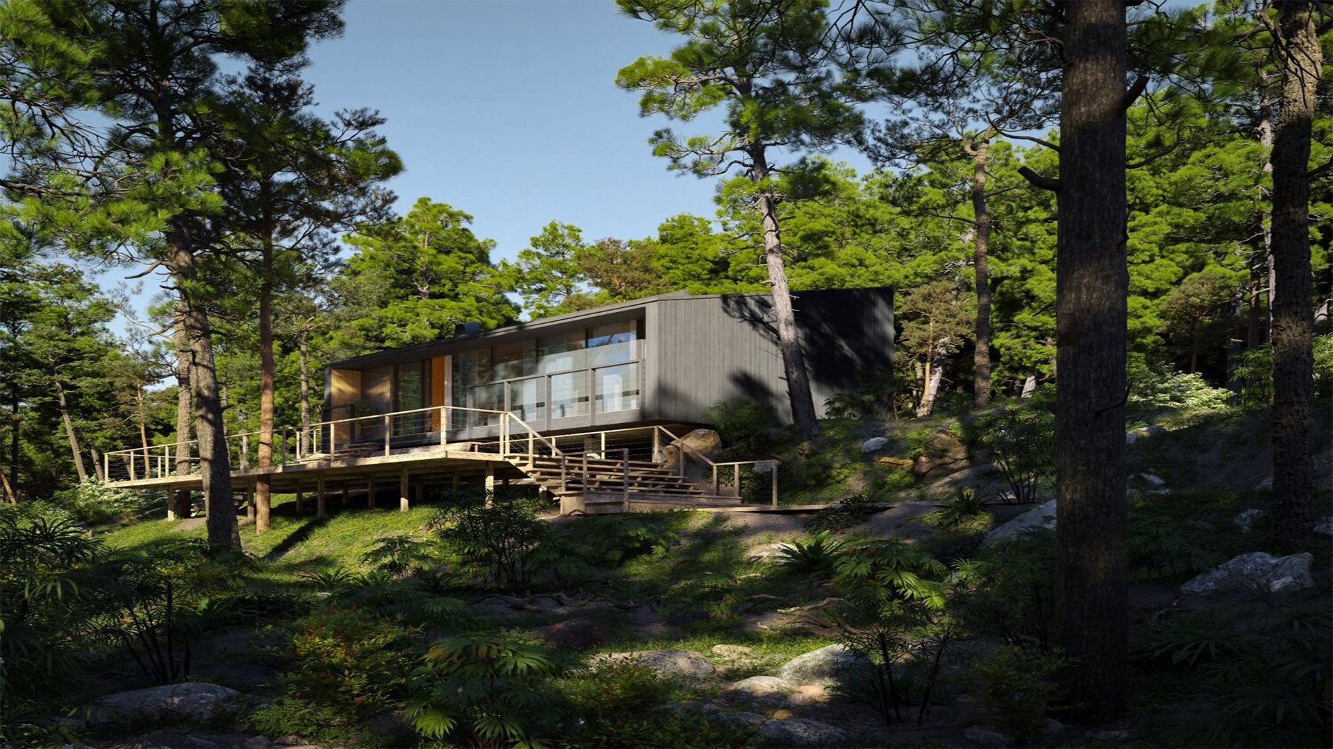 Pine Breeze House Of Sneech - SKP 2021 3D Model - TurboSquid 2297195