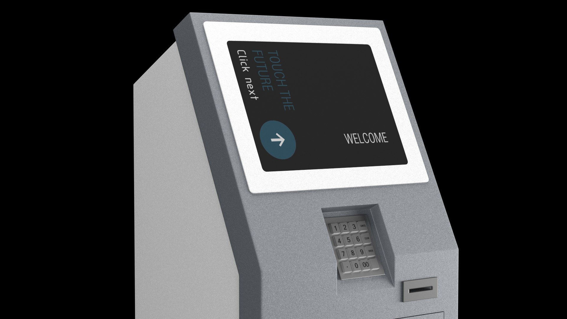 3D Payment Terminal 1 Model - TurboSquid 2410642