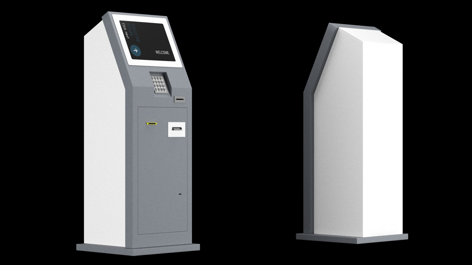 3D Payment Terminal 1 Model - TurboSquid 2410642
