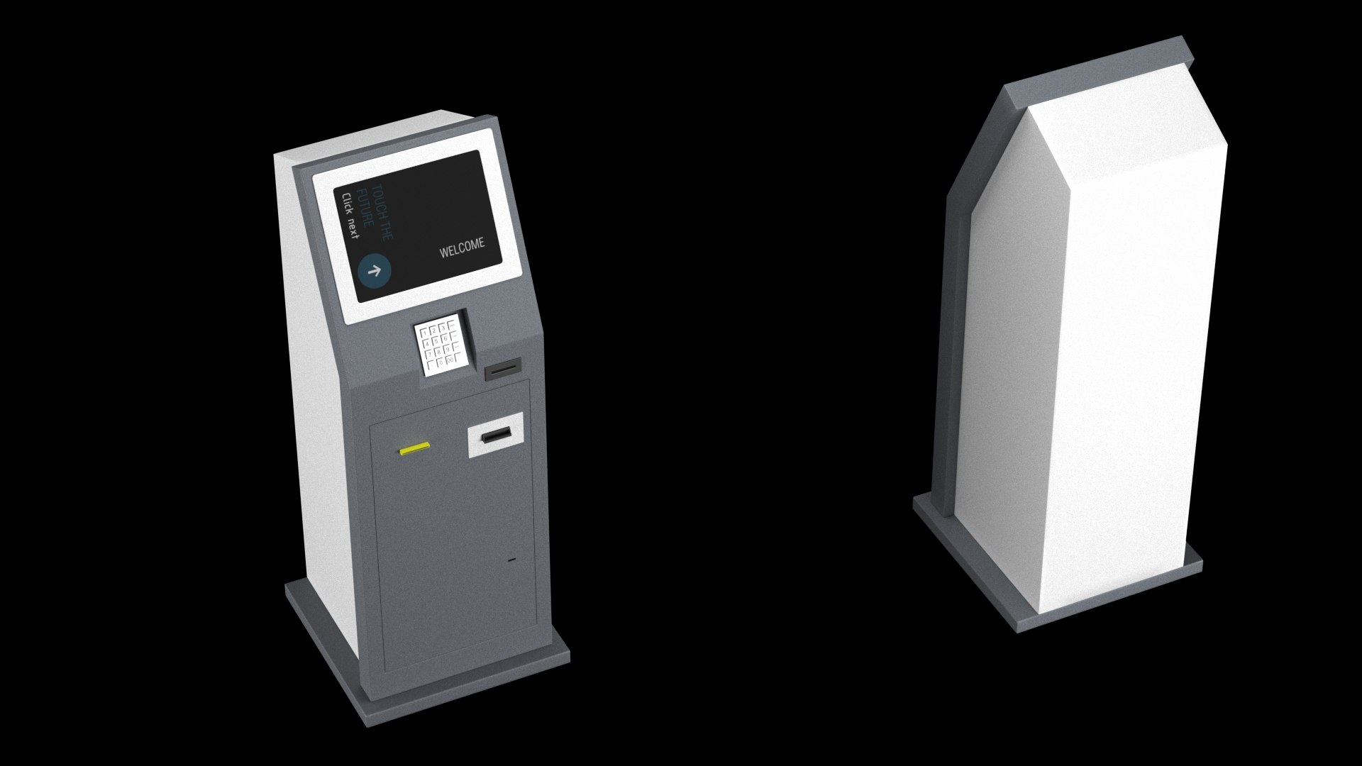 3D Payment Terminal 1 Model - TurboSquid 2410642