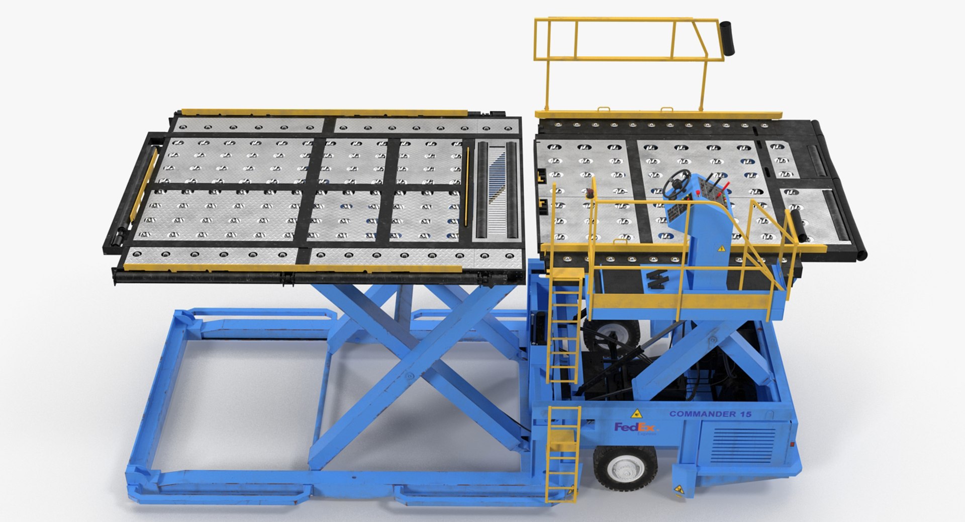 Lower deck loader commander 3D model - TurboSquid 1241335